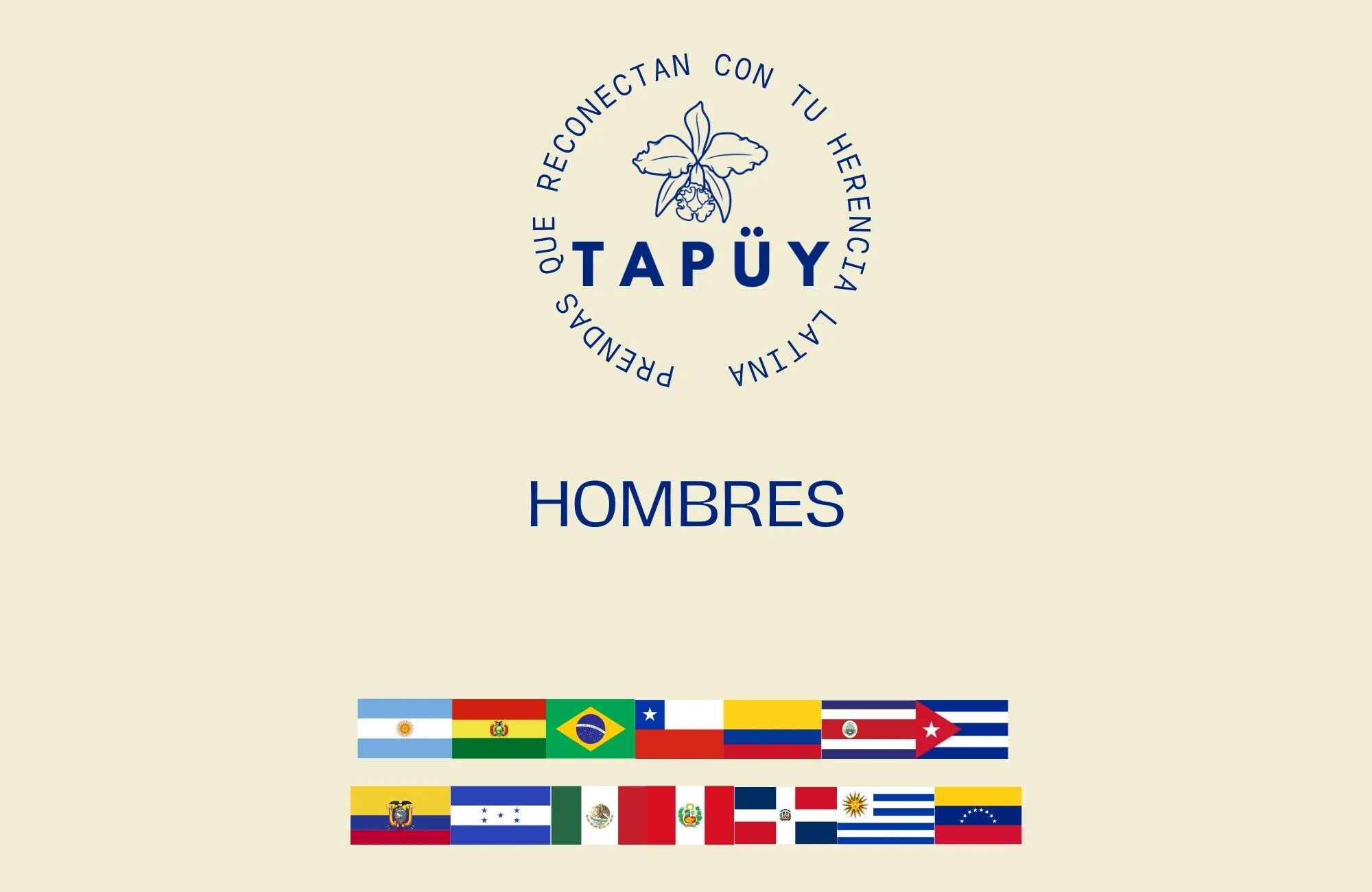 Latino men's clothing | Tapüy